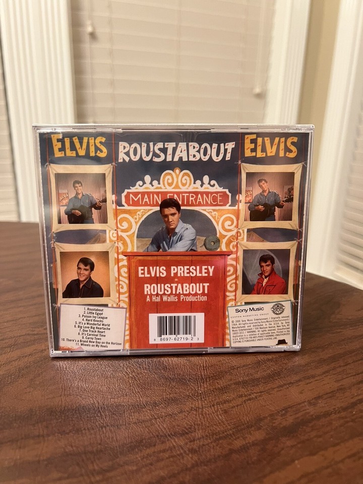 Elvis “Roustabout” 1964 (CD) Disc Album 2009 Sony 75th Anniversary ...