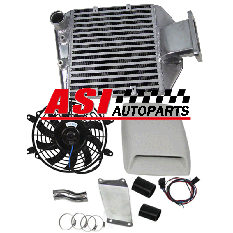 Top Mount Intercooler Kit For 4.2L Toyota Landcruiser 80 100 105 Series ...