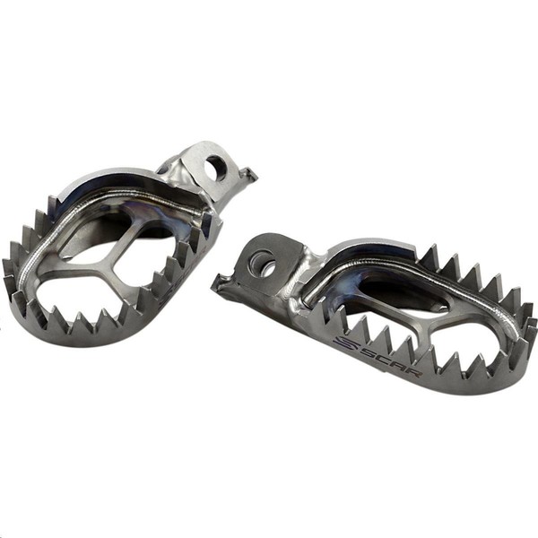 Scar Racing - S5516 - Titanium Footpegs for sale online | eBay