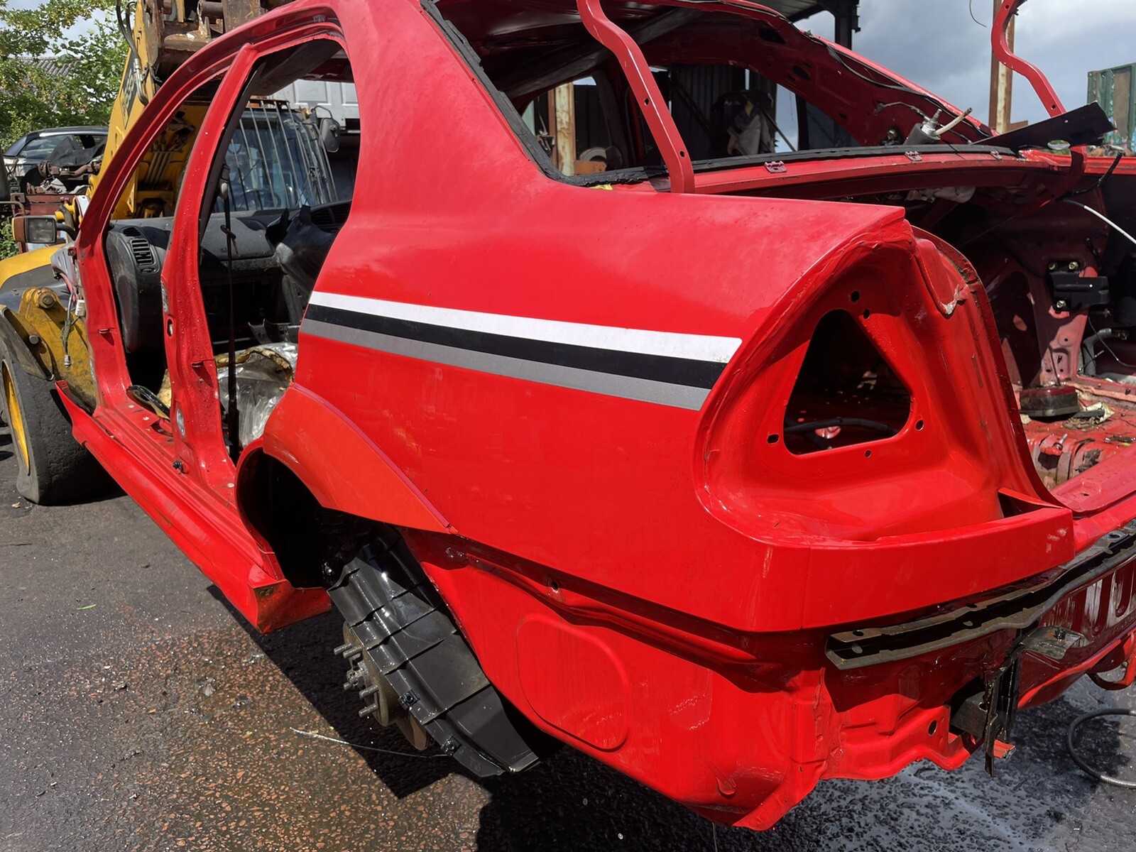 MITSUBISHI LANCER EVO 5 6 TOMMI MAKINEN REAR BACK LEFT HAND SIDE ...