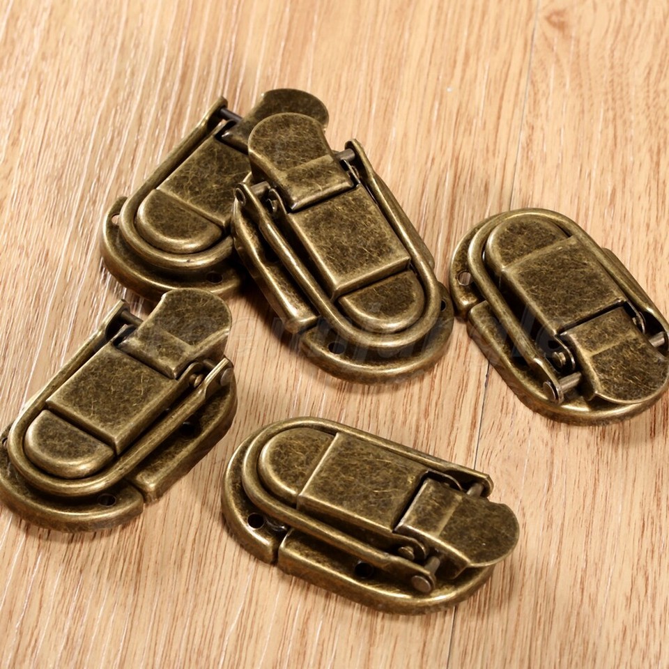 Retro Latch Clasp Jewelry Box Suitcase Chest Hasp Lock Buckle Fitting ...