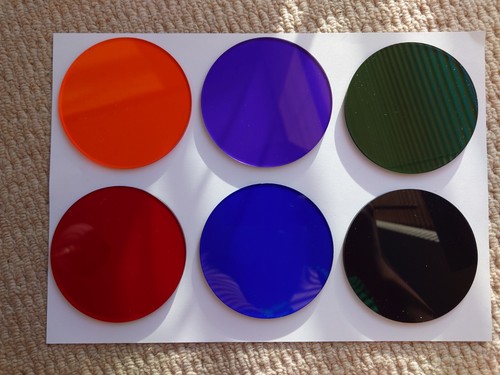 S10 Gas Mask Coloured Outsert Filter Lenses Perspex Polycarbonate ...