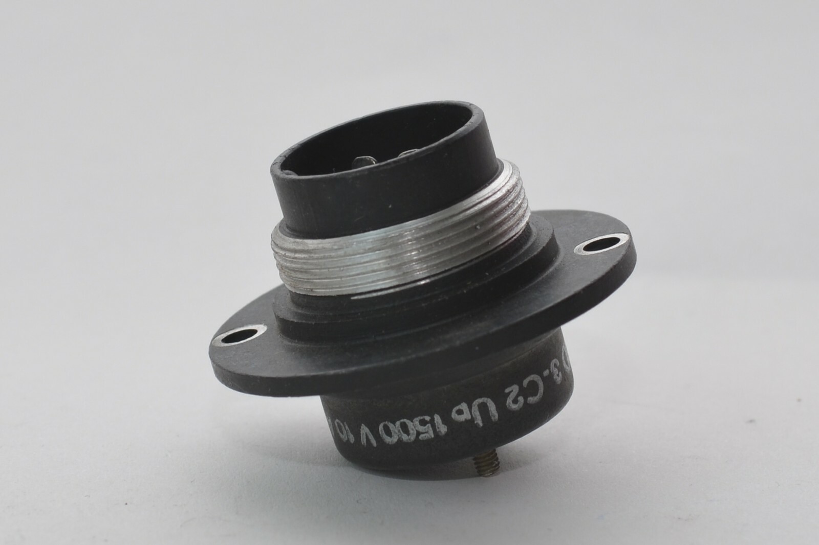 3-pin Gross-Tuchel Chassis Plug f. Neumann / Telefunken Tube Microphone ...