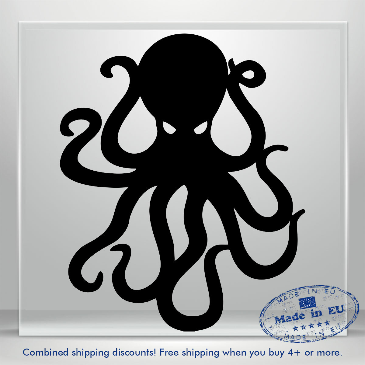 Octopus Wall Stencil