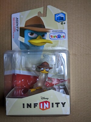 BREAND NEW SEALED Disney Infinity Agent P Figurine, Clear Toys R Us ...