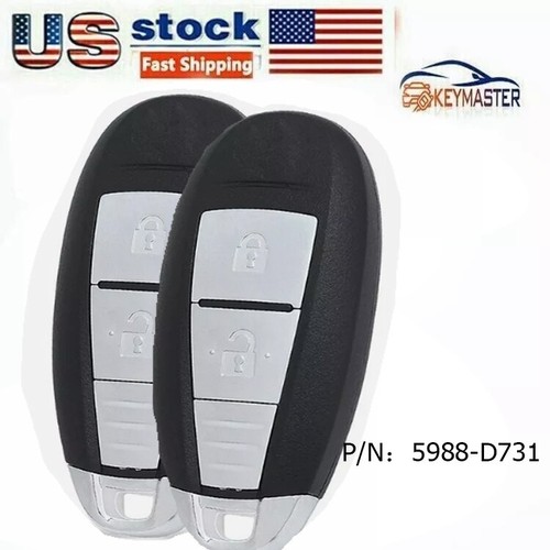 2XProximity Remote Key Fob for Suzuki Swift 2010-2015 315MHz TS007 5988 ...