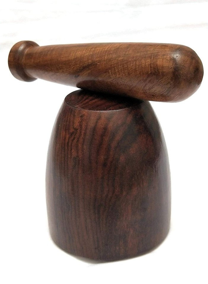 Okhali and Musal/Mortar and Pestle Set Shisham Wood (Size 3.5 * 3 inch ...