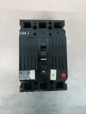 General Electric TED134100 Circuit Breaker 480VAC 100A 3P CHIPPED | eBay