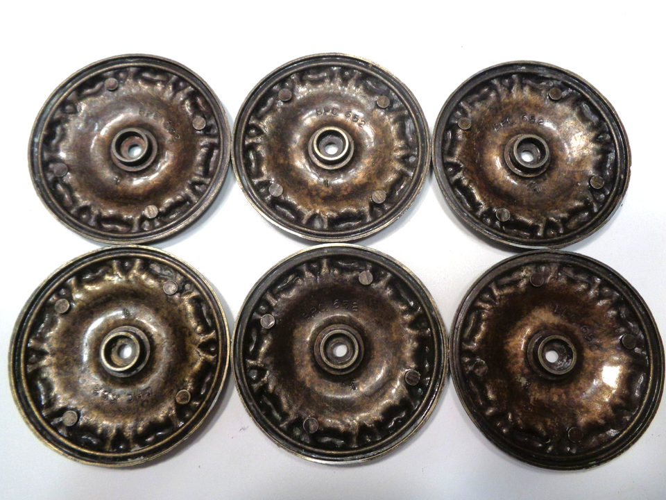 VINTAGE ORNATE VICTORIAN METAL CABINET/DRAWER PULL BACK PLATES LOT OF 6 ...