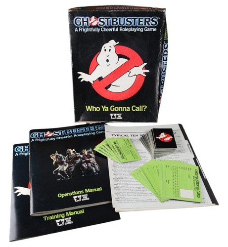 West End Games Ghostbusters RPG Box Set (1986) Vintage Fun - No Dice | eBay