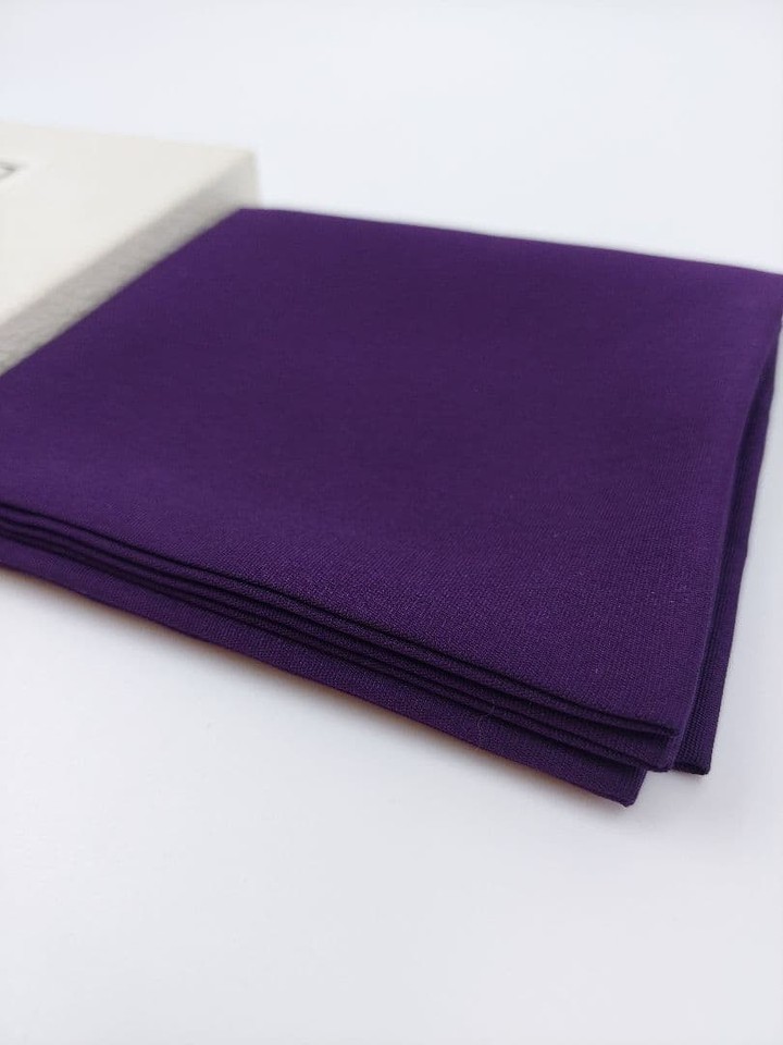 Tea utensils/Tea ceremony [Shiose made Mibukuro] Purple Mibukuro 16.5cm ...