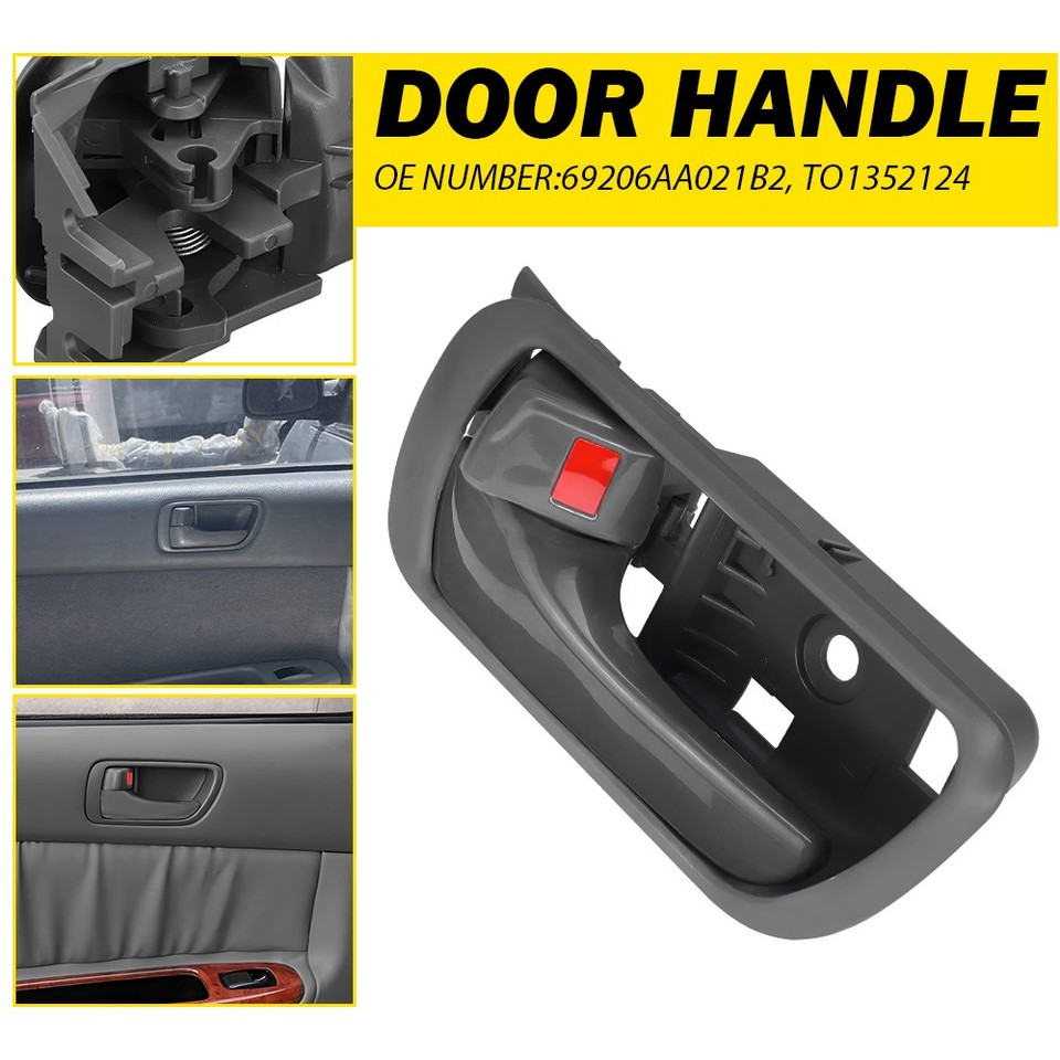 For Toyota 2002 to 06 Camry Inner Interior Inside Door Handle Gray ...