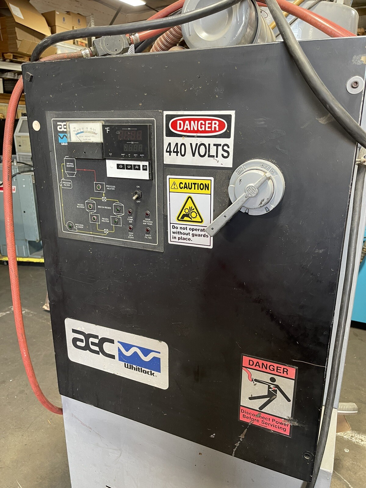 AEC Whitlock Portable Dryer Hopper Loader | eBay