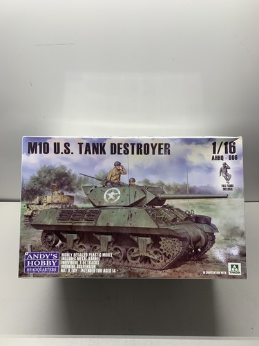 Andy's Hobby Headquarters AHHQ-006 1/16 M10 US Tank Destroyer Plastic ...