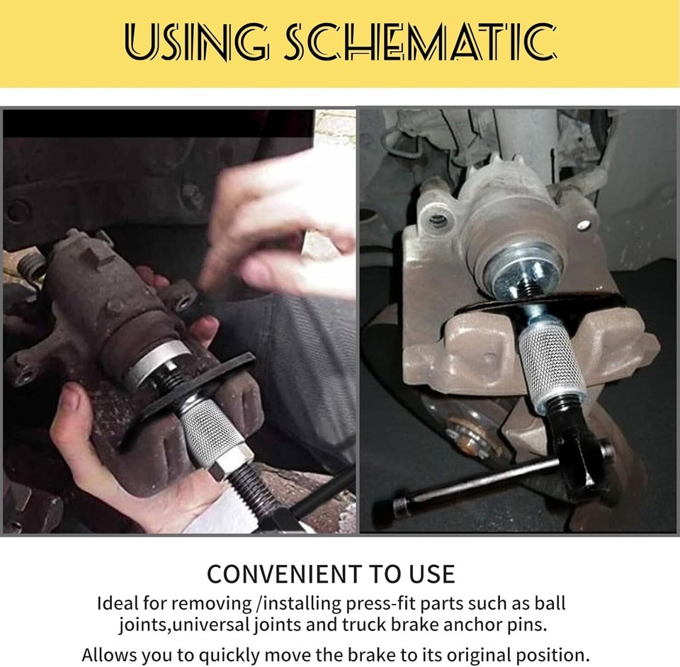 Brake Caliper Piston Rewind Tool for Disk Brake Pad Replacement For ...