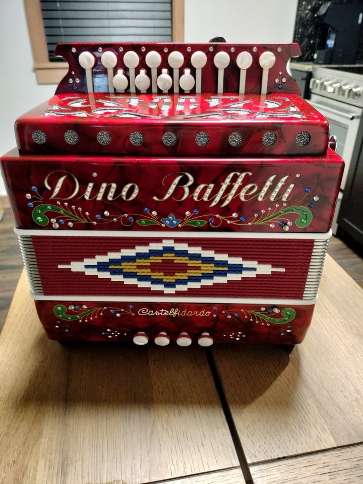 Organetto diatonic accordion dino baffetti | eBay