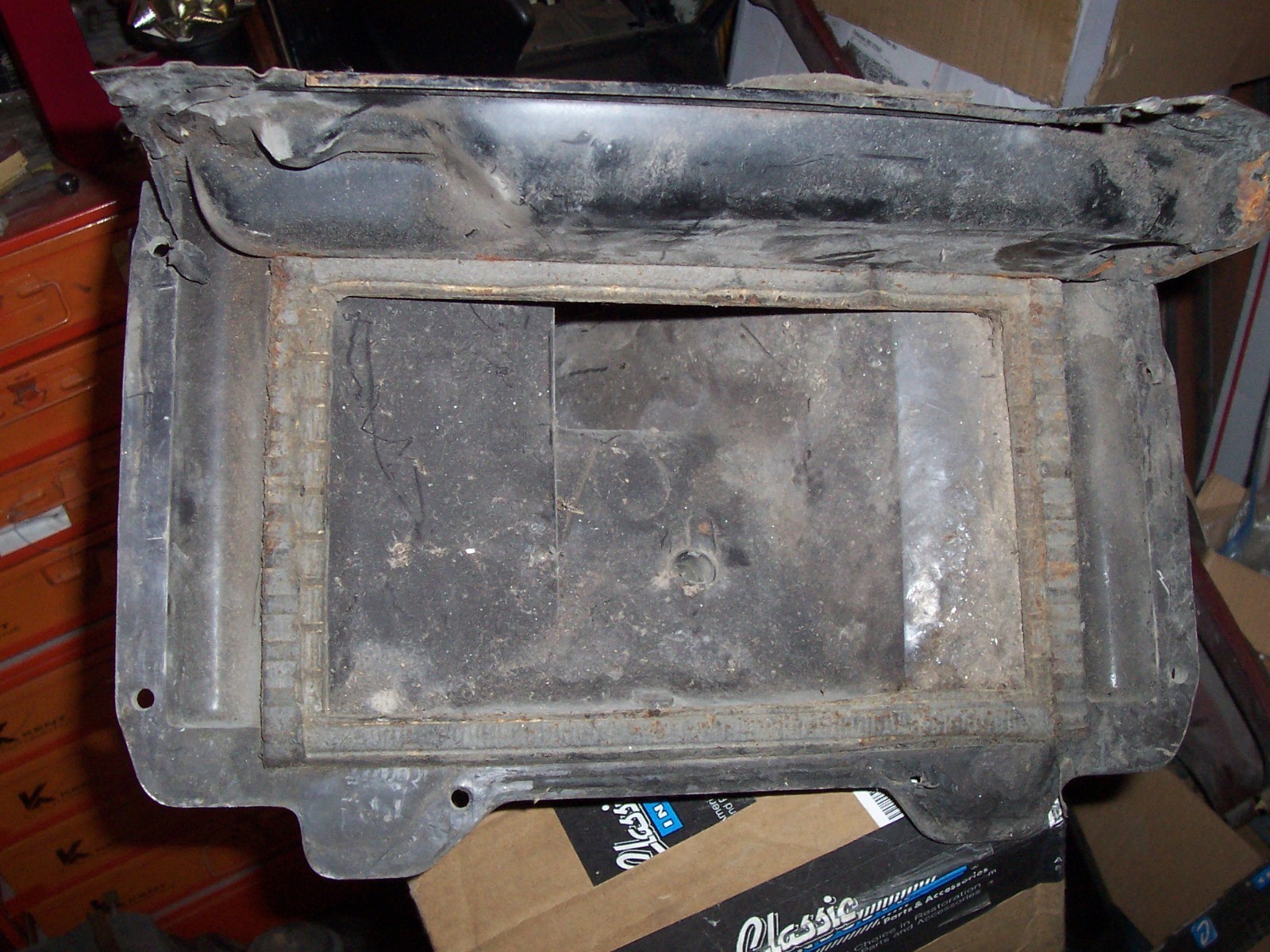 1974 C3 Corvette Original HVAC Blower Hsg w/ Motor and Fan and metal ...