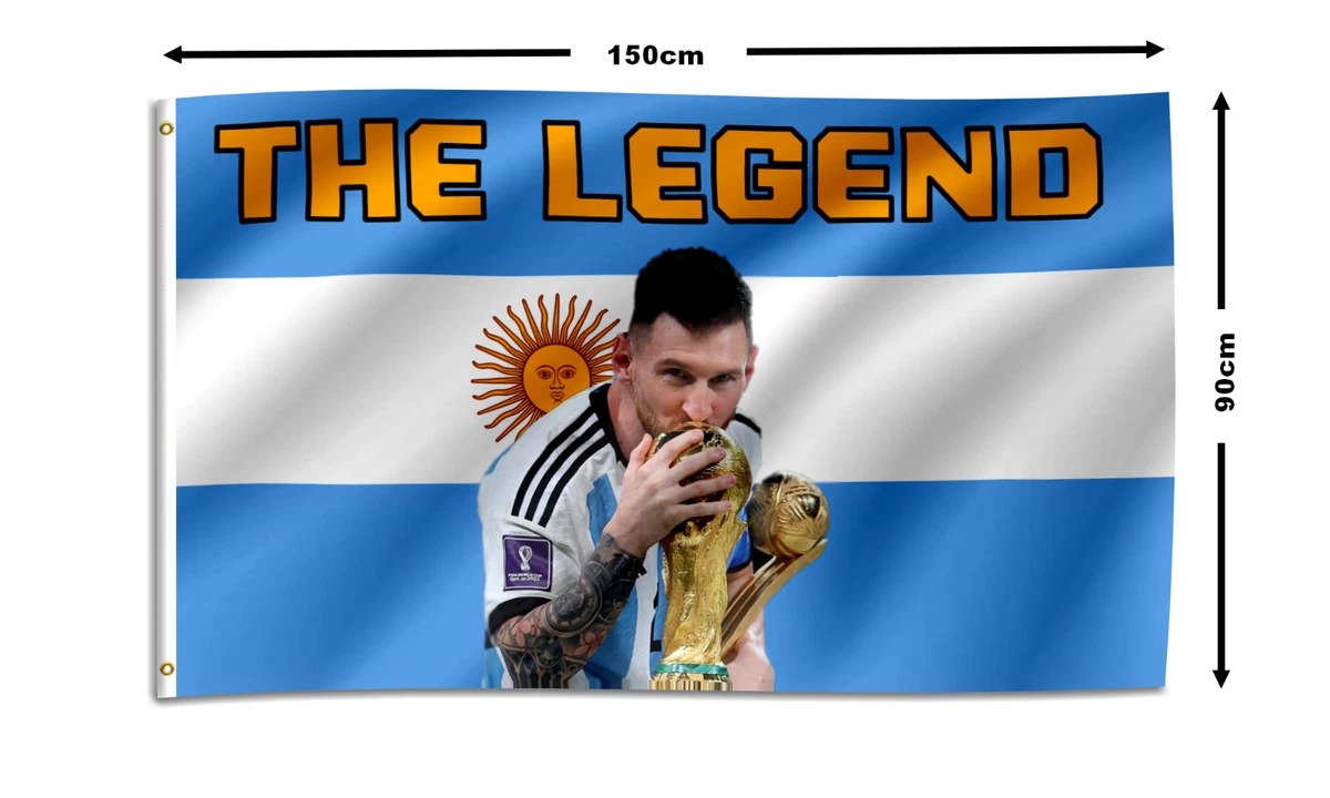 Argentina Messi Flag Hd