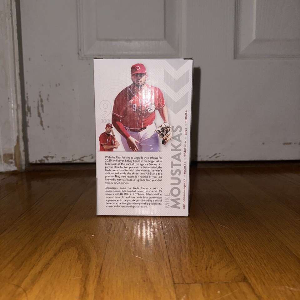 2021 Cincinnati, Reds Mike Moustakas Bobblehead Stadium Giveaway Brand ...