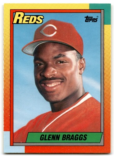 1990 Topps Traded Glenn Braggs Cincinnati Reds #13T | eBay