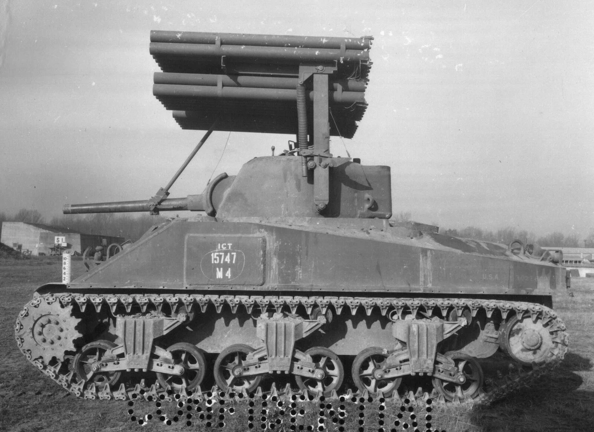 Ww2 Calliope Tank