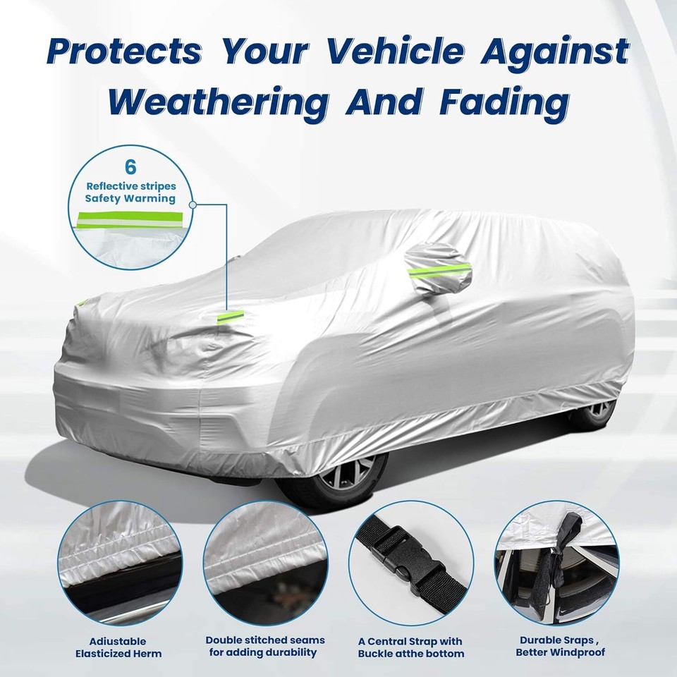 For Hyundai Palisade Full Car Cover Outdoor Snow Dust Sun All Weather ...