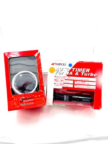 Apexi Turbo Timer for NA parking time retarde with 52MM boost gauage ...