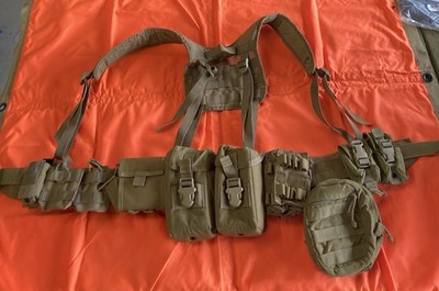 Coyote Brown Battle Belt Set USMC SUB BELT MARSOC War Belt Molle Set ...