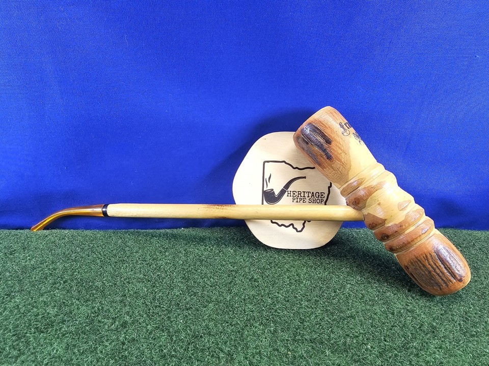 Missouri Meerschaum Hardwood MacArthur Pipe, Unsmoked, Labeled ...