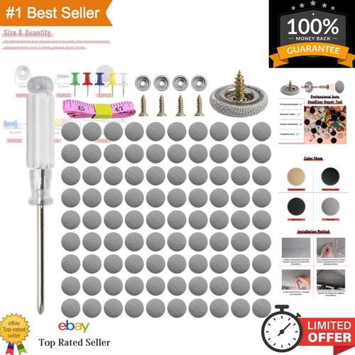 Durable 362 pcs Headliner Repair Button Set with Installation Tool ...