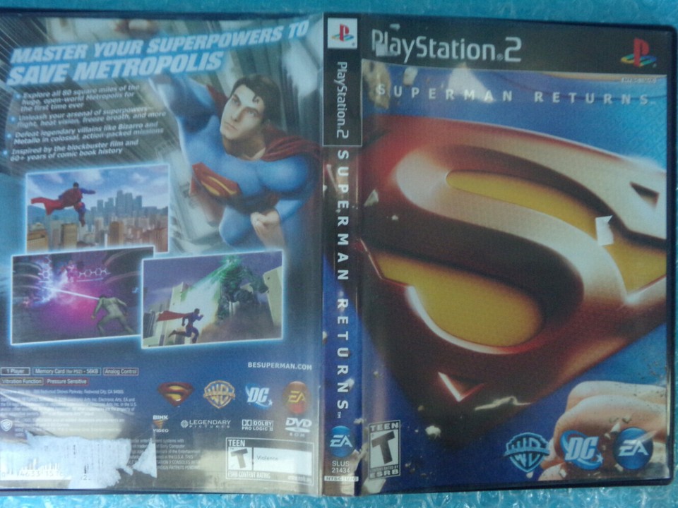 Superman Returns Playstation 2 PS2 Used | eBay