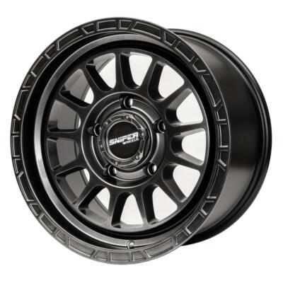 Sniper Wheels Ballistic 17 x 9, 5x150 +25 Hyper Black | eBay
