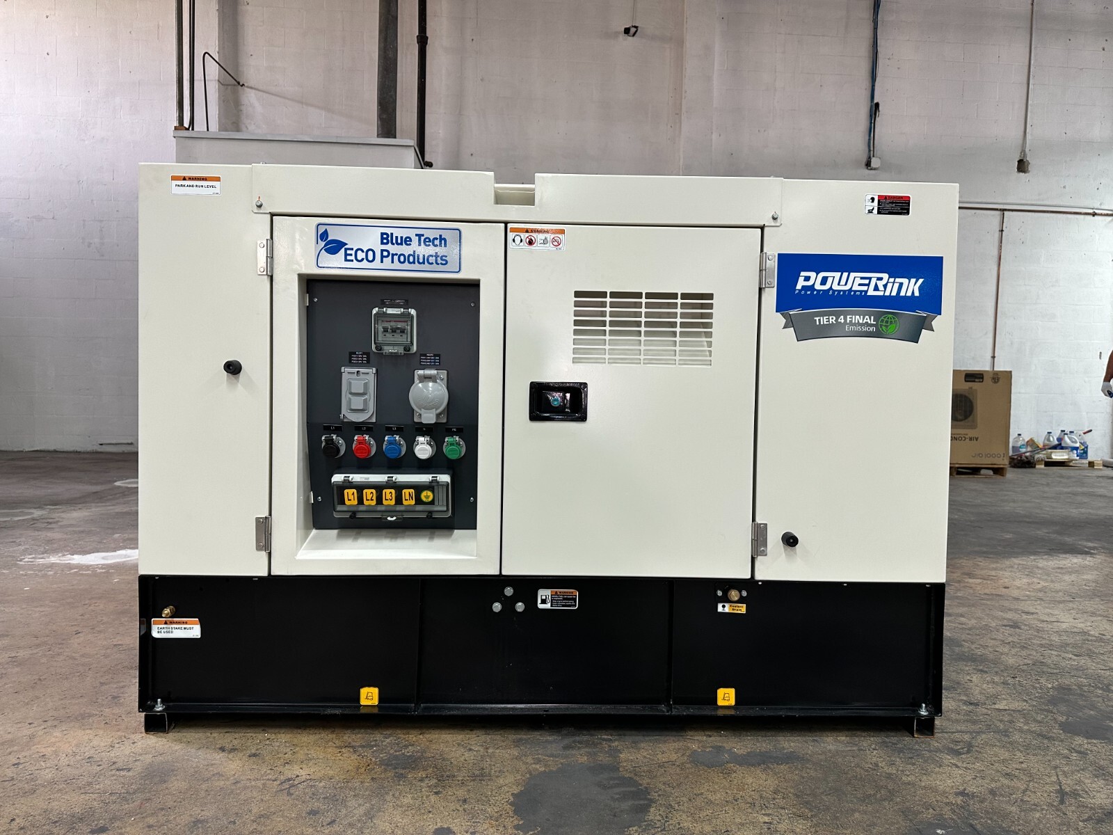 Kubota V1505-E4BG1 Diesel Engine Powered Generator Power Link 17KVA ...