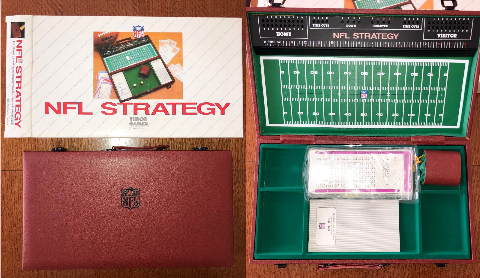 Vintage NFL Strategy Game of Football Tudor Games Model 1000 1979 for ...
