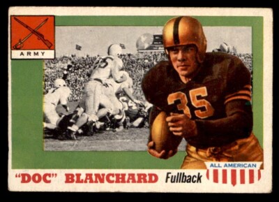 1955 Topps All American Football #59 Doc Blanchard GD *f1 | eBay