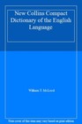 New Collins Compact Dictionary of the English Language | eBay