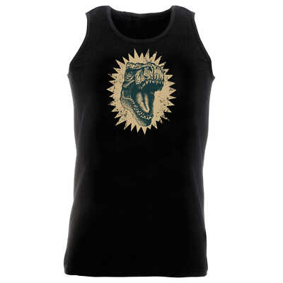 T Rex Trannosaur Dinosaur T Rex Dino - Funny Muscle Singlet Vest Unisex ...