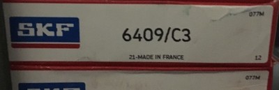6409-C3 SKF Bearing 45x120x29(mm) | eBay