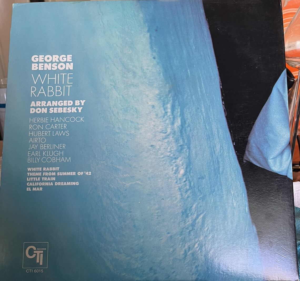 George Benson White Rabbit Herbie Hancock Jazz Vinyl LP CTI 6015 70's ...