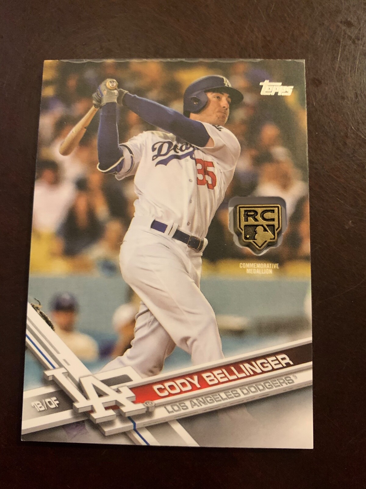 Cody Bellinger 2020 Topps Series 1 Rookie Card Retrospective RC Logo ...