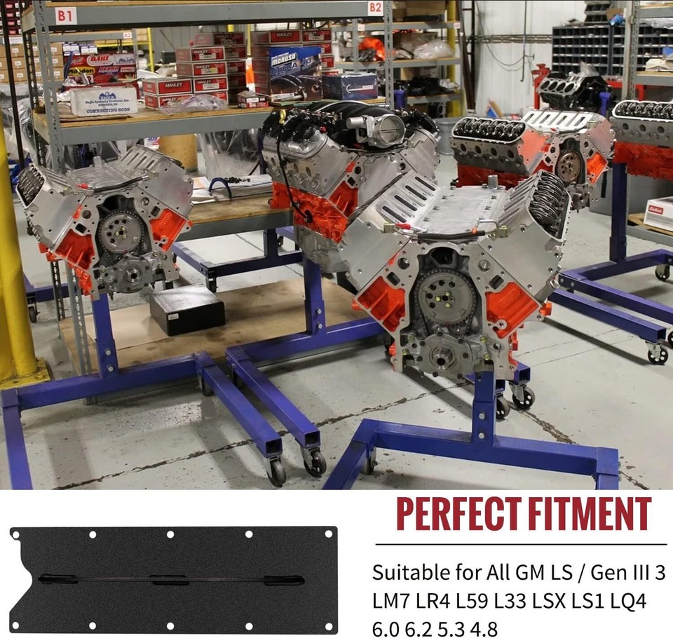 for LS Engine Lift Plate for LS LSX LS1 LS2 LS3 LQ4 6.0 6.2 5.3 Gen III ...