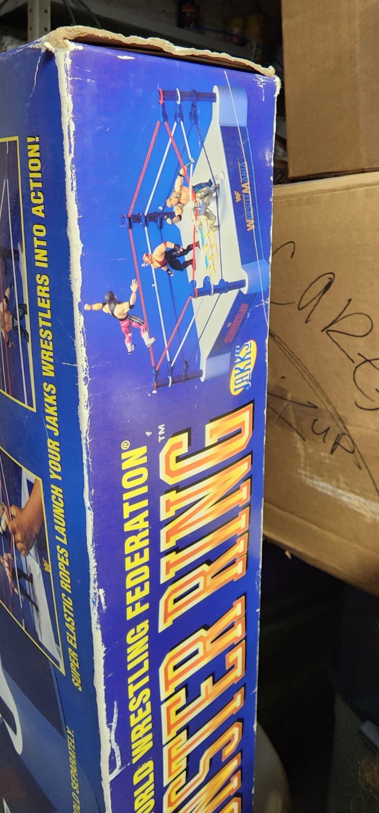 The Official World Wrestling Federation WWF Monster Ring New In Box | eBay