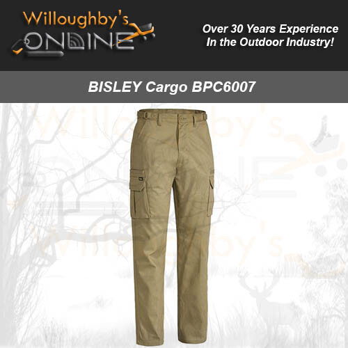 Bisley Cotton Drill Work Wear Cargo & Regular Pants Workwear For Trade ...