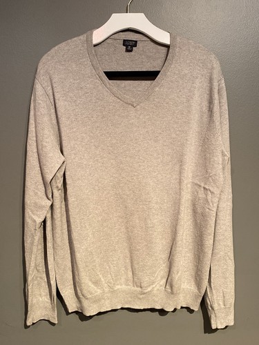 J Crew V Neck Sweater Wool Cashmere M | eBay