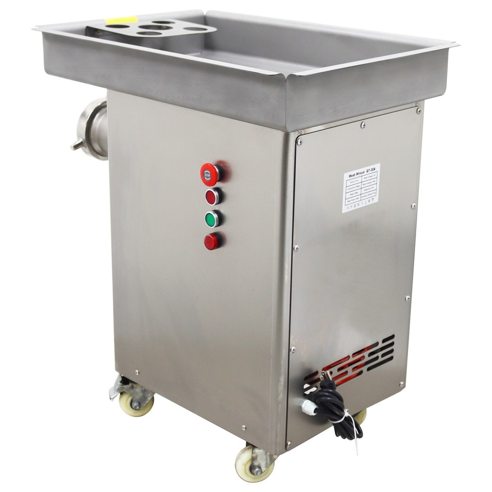 Commercial Meat Grinder Electric Mincer 8mm Sieve Plate 450kg/h 2200W ...