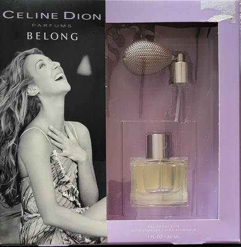Celine Dion BELONG Eau De Toilette Spray With Atomizer 1.0 oz by Coty ...
