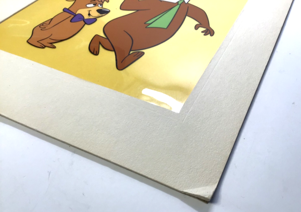 YOGI BEAR & BOO BOO CARTOON PRINT - 10-3/4" X 13-3/4" HANNA BARBERA | eBay