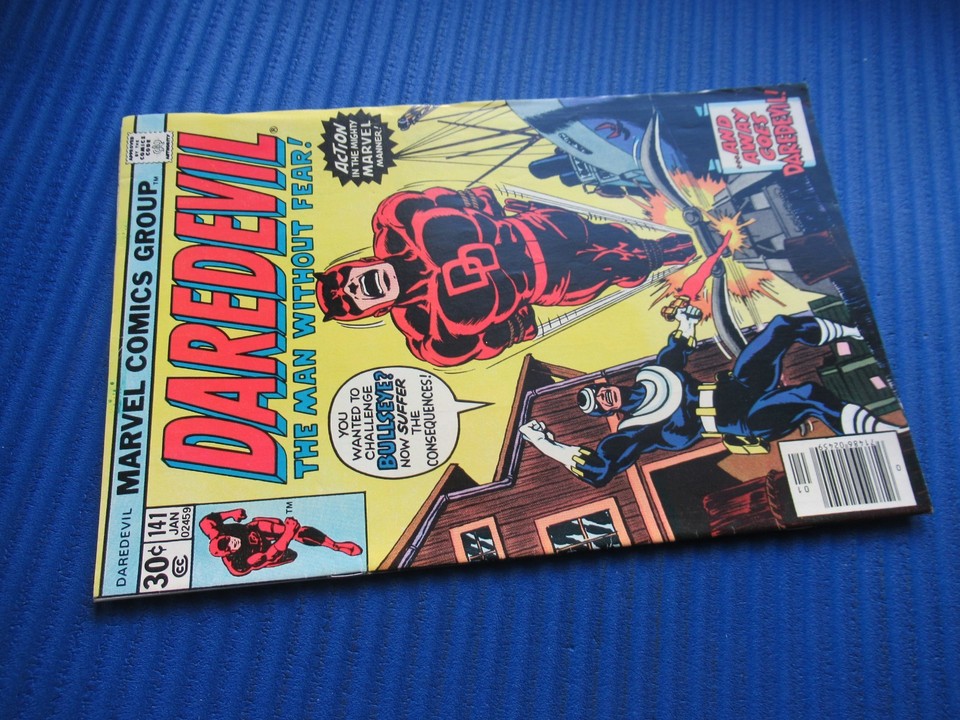 DAREDEVIL # 141 - (FN-) -DAREDEVIL VS BULLSEYE-TARGET: DEATH-AWAY GOES ...