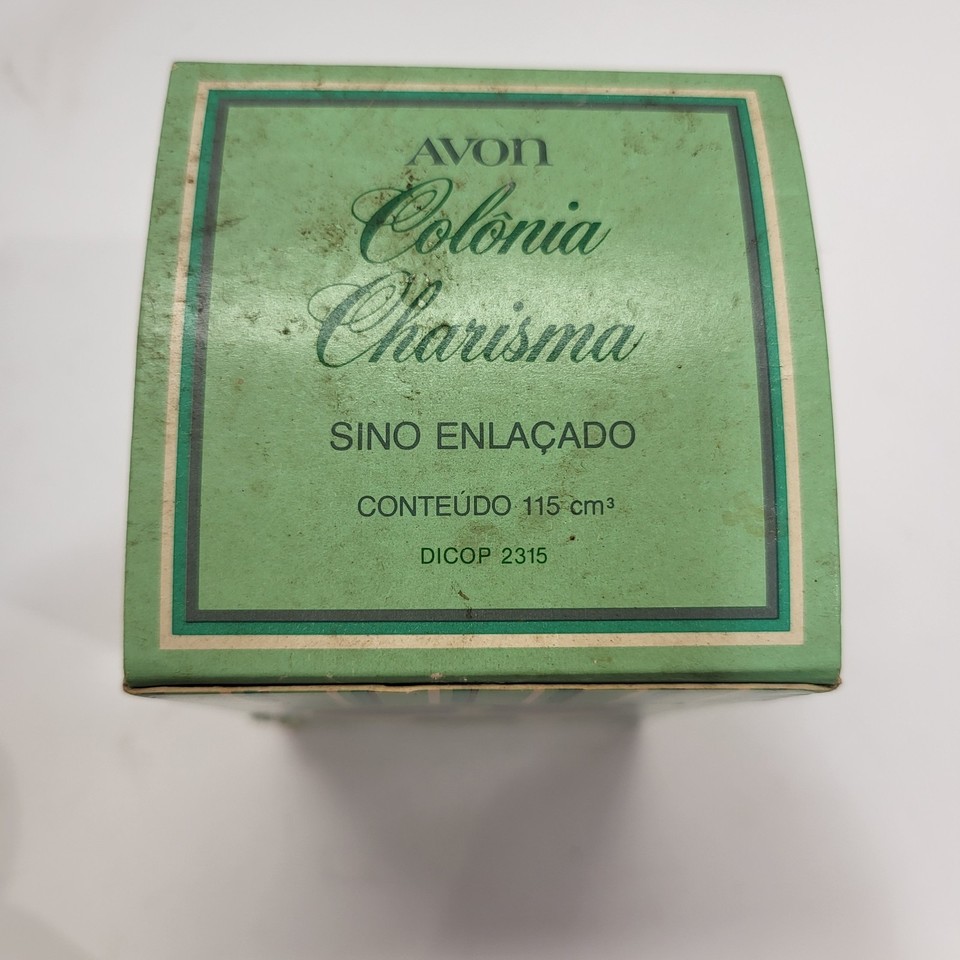 Vtg Avon Charisma Cologne in a Bell 3.9 fl oz Linked or Tied in ...
