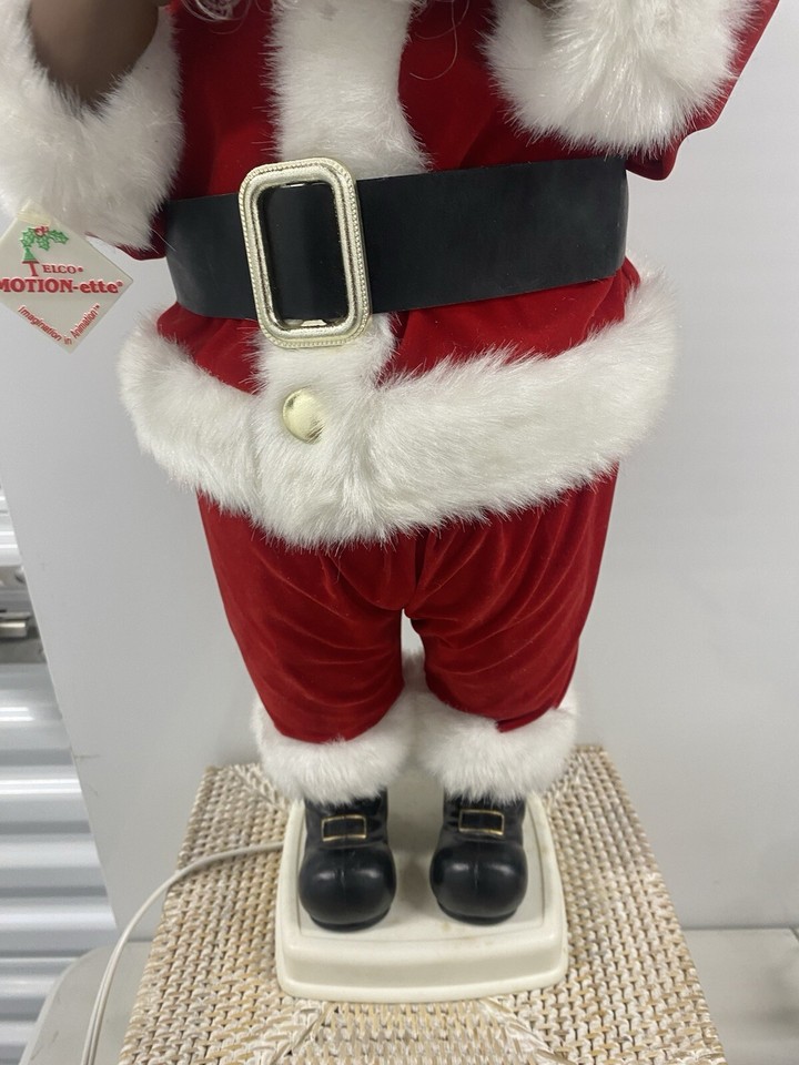 Telco African American Santa Claus Christmas 24" Santa's Best ...